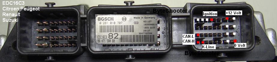 Распиновка эбу edc7uc31 маз